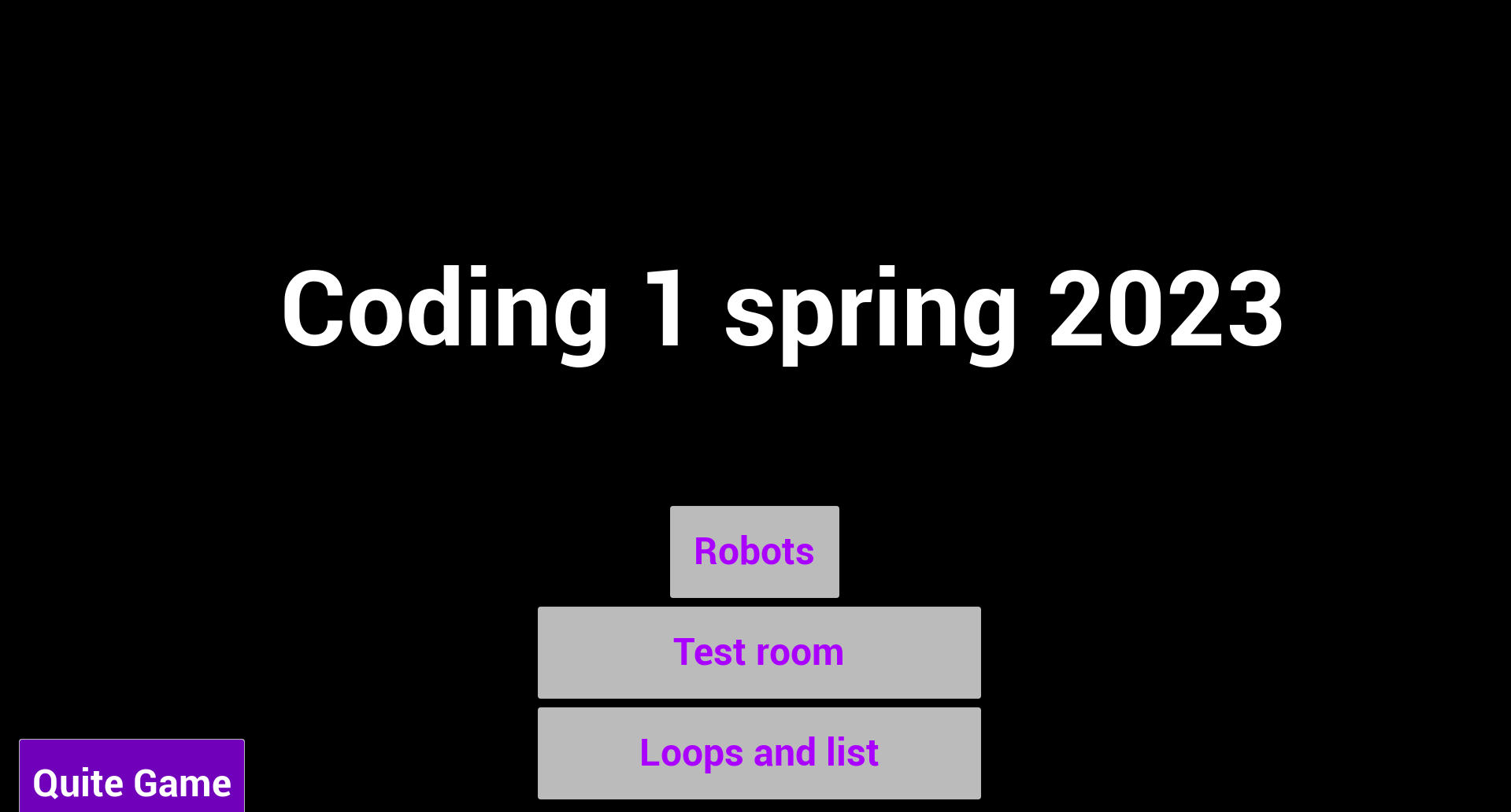 Coding 1 WSU projects by EthanO0203