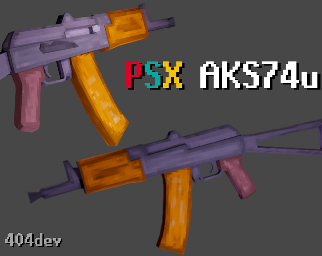 PSX - AKS74u by Zirael Dev