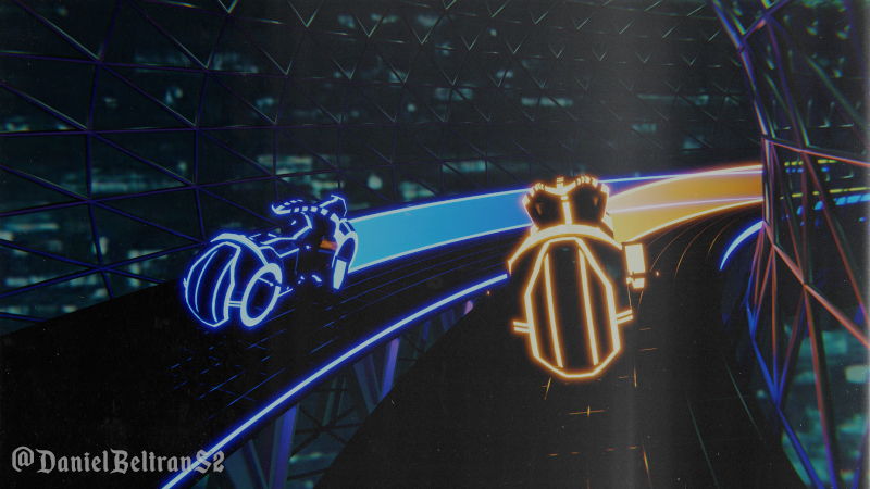 Tron Light Cycle by Dreamloft3D