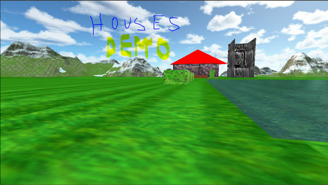 houses DEMO by Karlthecat