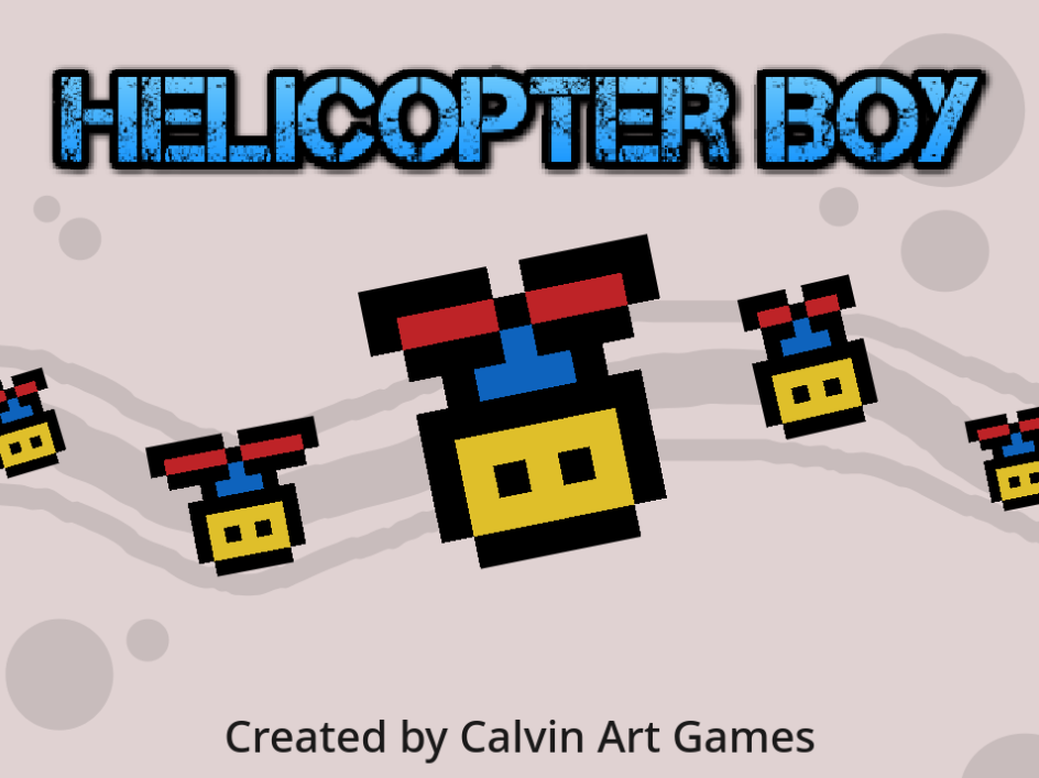 Helicopter Boy by Calvin Art