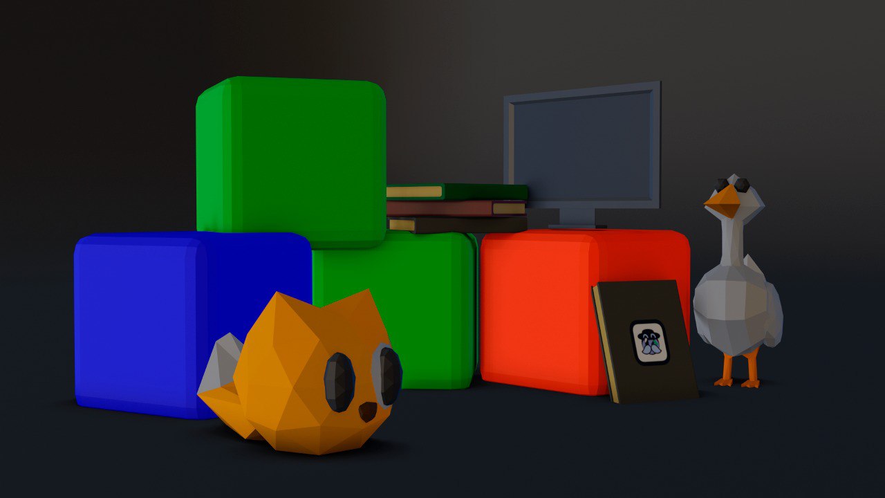 Cat and Goose by MafIonni