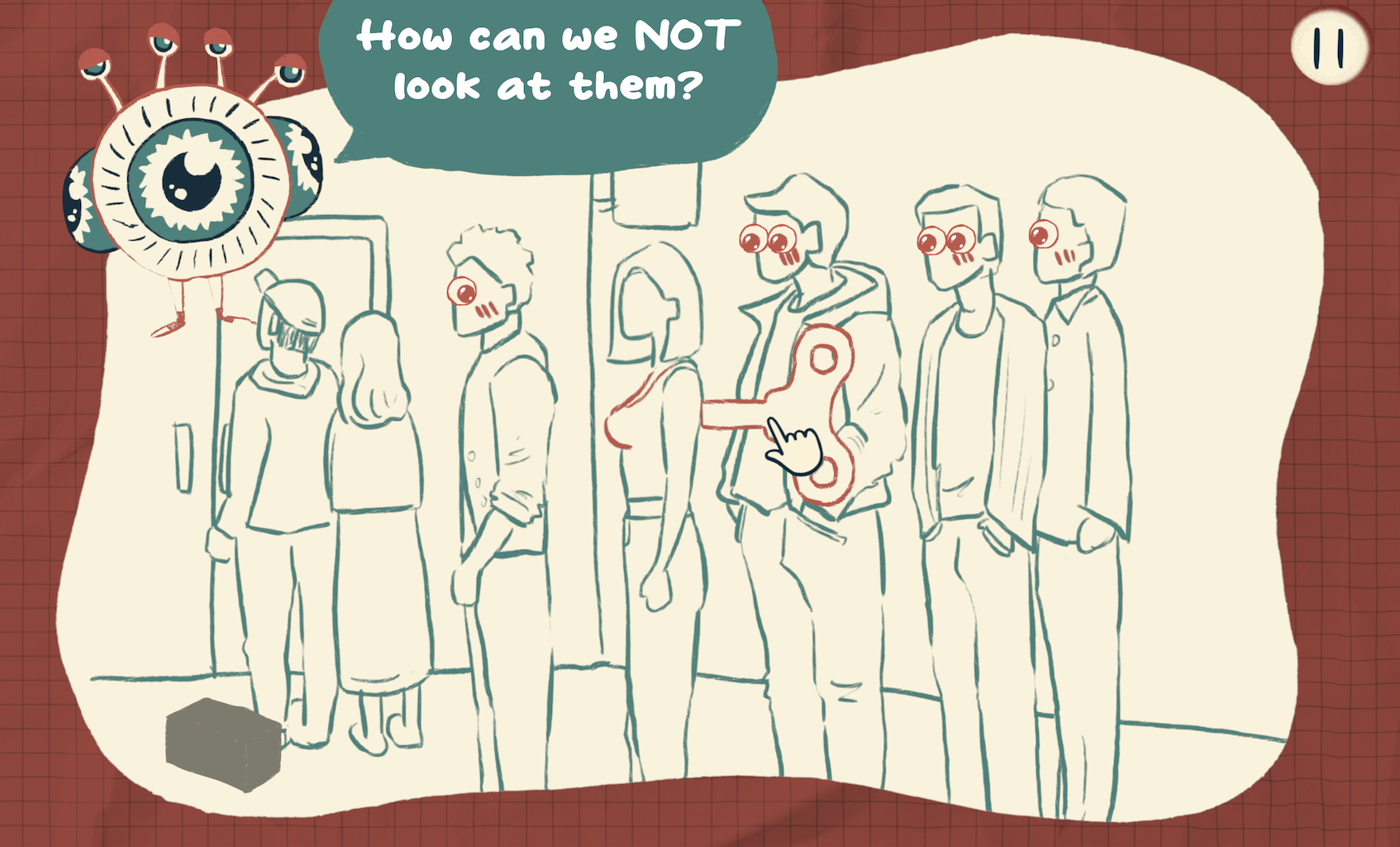 Eyes Off! by Kayla (Yising) Chen