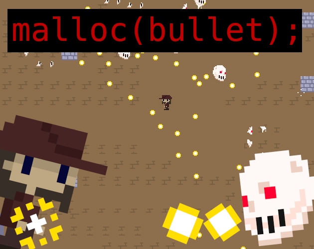 malloc(bullet); by quou