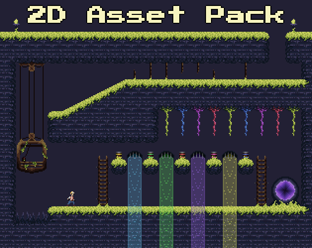 Free - 2D Asset Pack by tinybronco