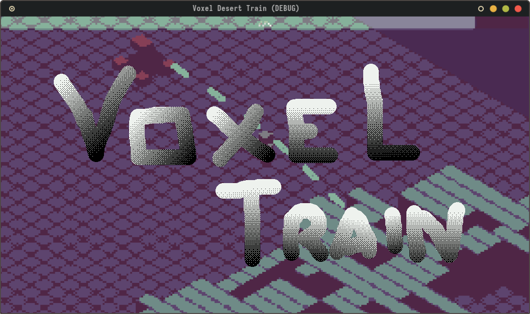 Voxel train!!! by Iso-veli Voxel train!!! by Iso-veli