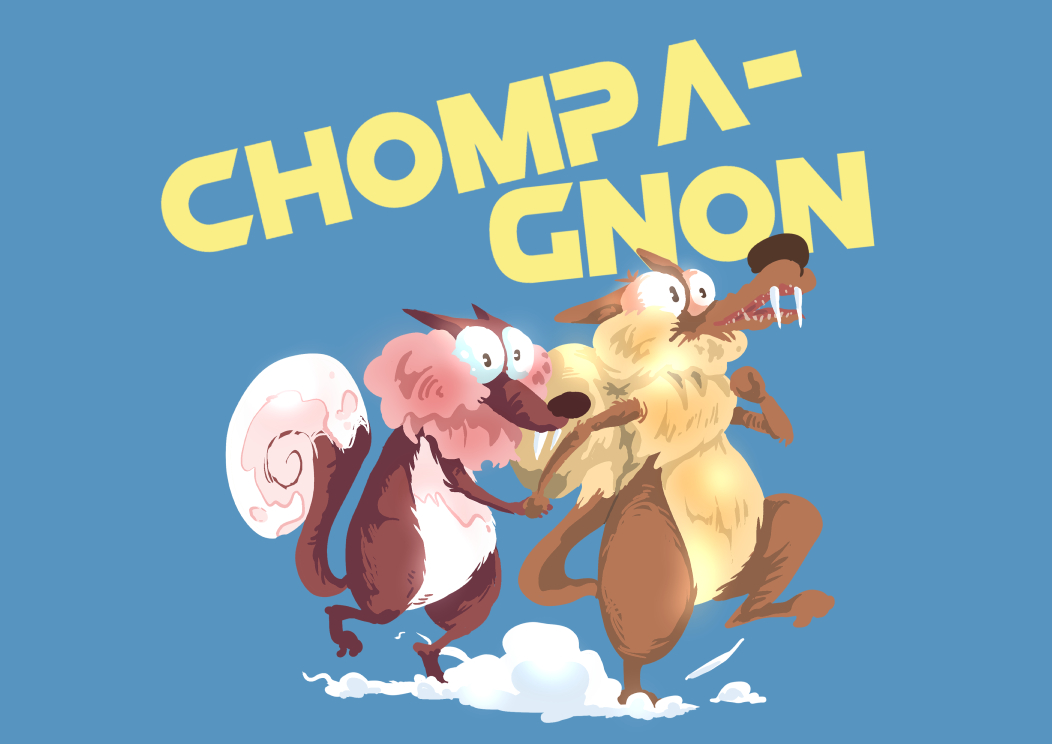 Chompa-gnon by Kuro Wolfy, Cortex, katsutsani for Game Dev Party 20 ...