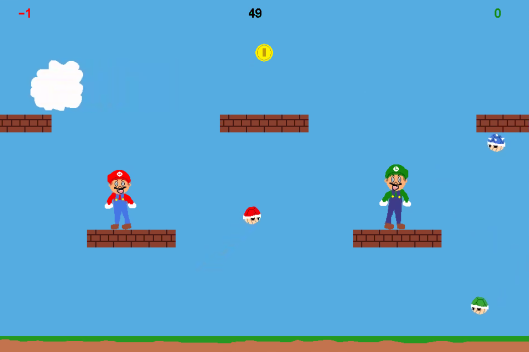 Super Mario Coin Game by Jimmy Lucarelli