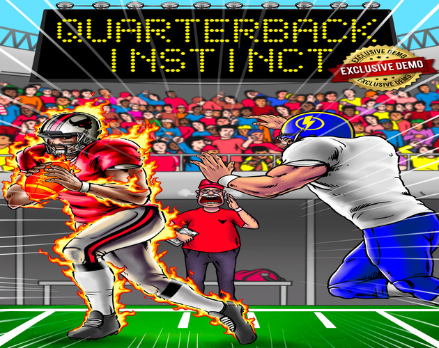 Quarterback Instinct by Raremind Artworks