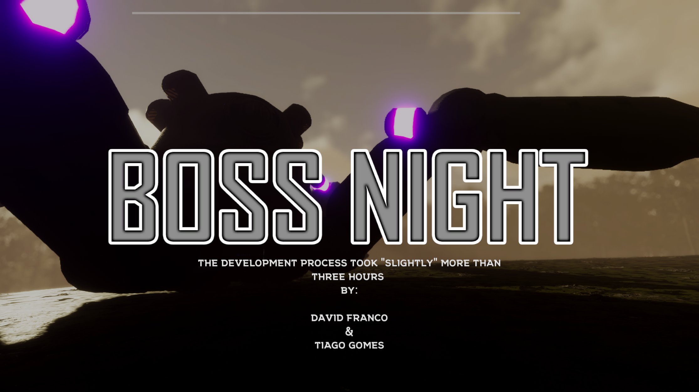 Boss Night by Guir0 for Trijam #218: The 3 hour game jam - itch.io