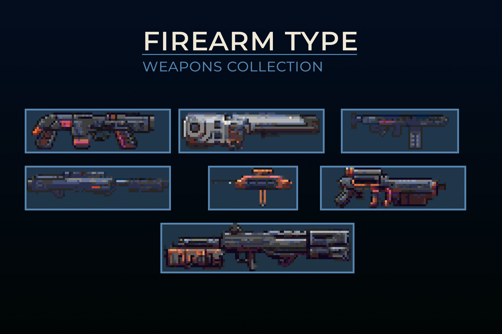Weapon Pack - Firearms by niro58