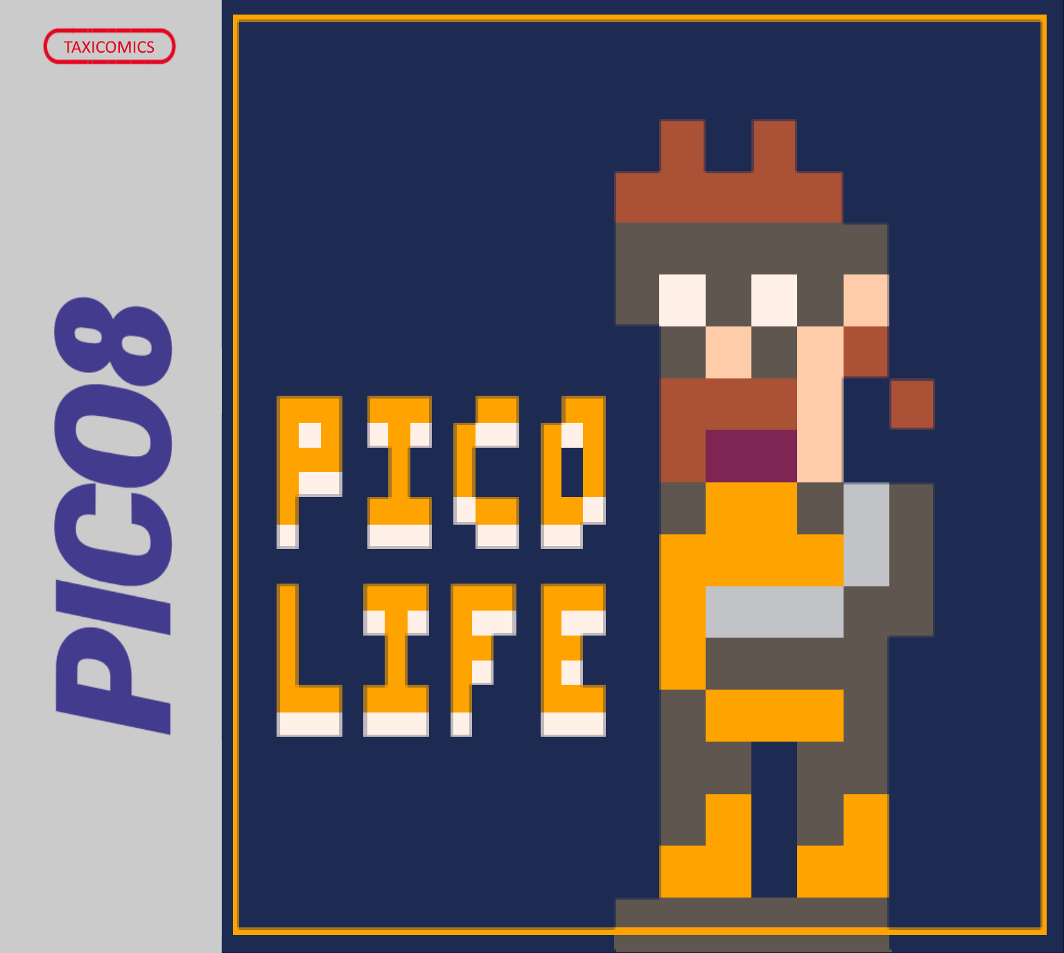 Half Life 1 Demake (Pico Life) by taxicomics