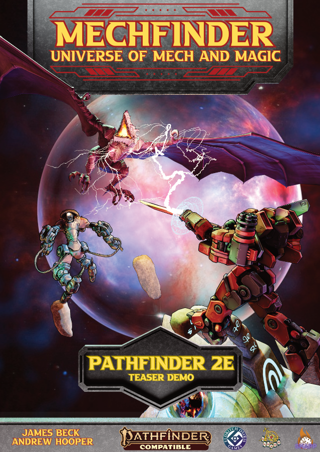 Mechfinder Teaser Demo Pathfinder 2e by Eldritch Osiris Games