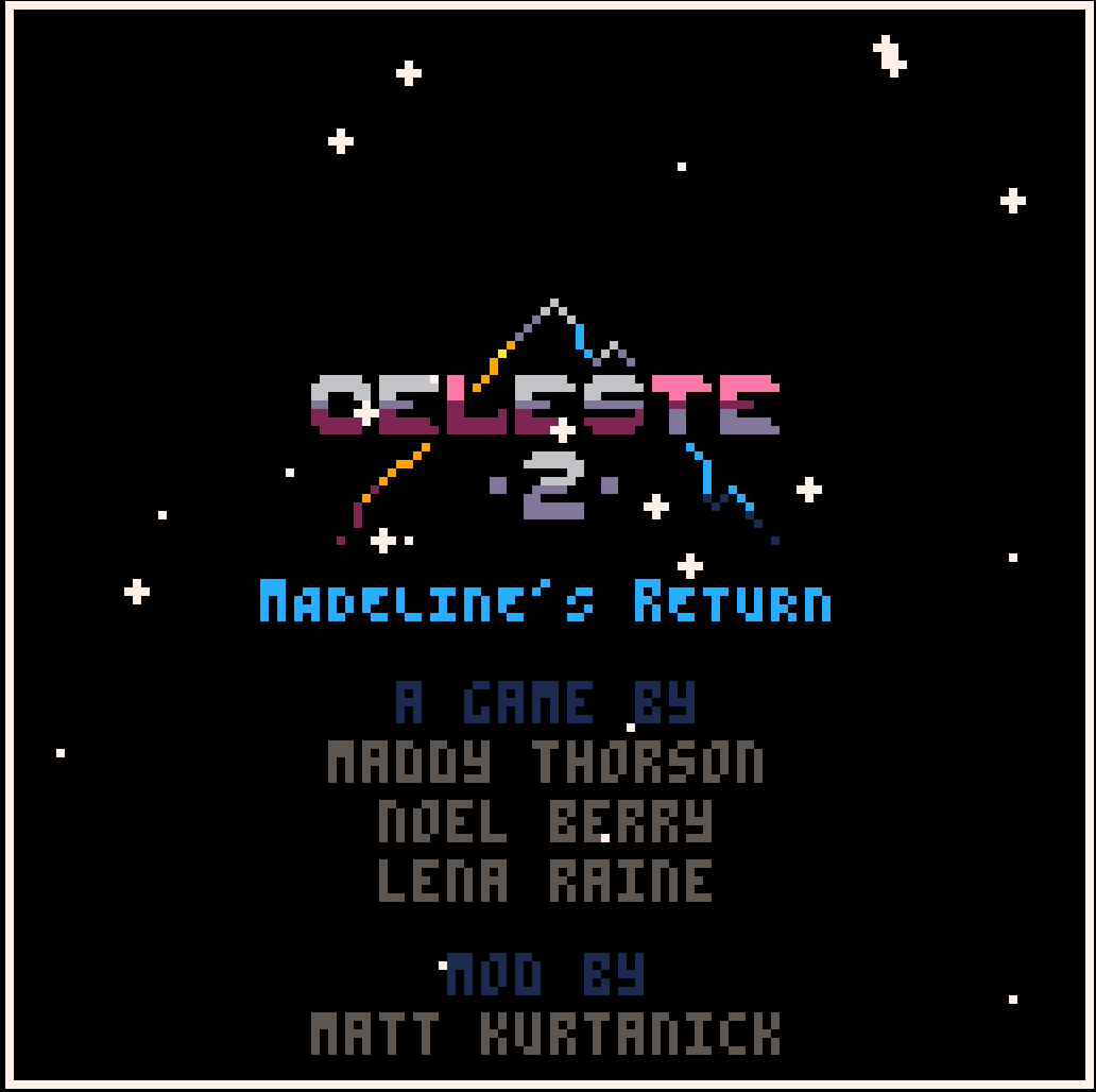 Madeline's Return - A Celeste Classic 2 Mod by Kurtanick