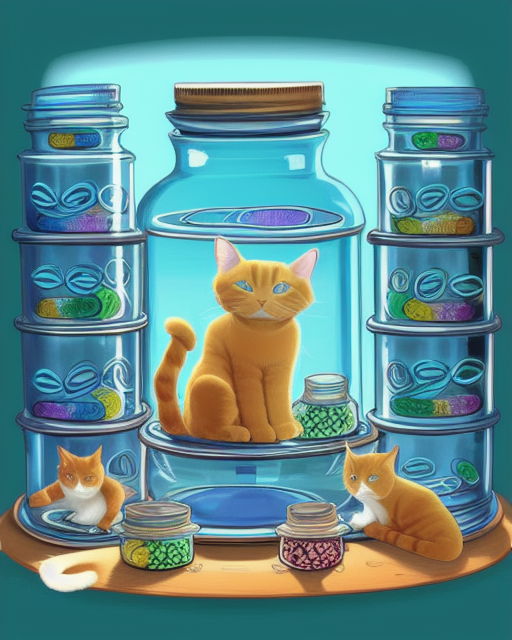 Ginger Cat - mutation by escaperoomscafe