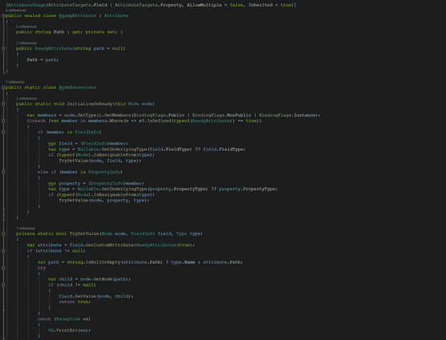 Ready Attribute For Godot Mono By Retroviralgames 