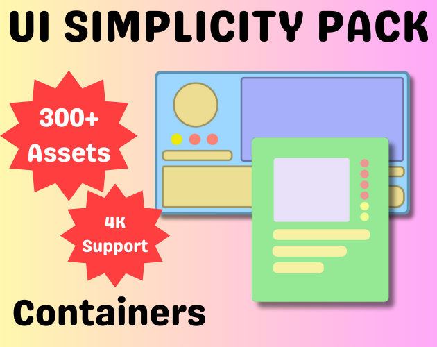 UI Simplicity Pack: Containers by Leasky 02