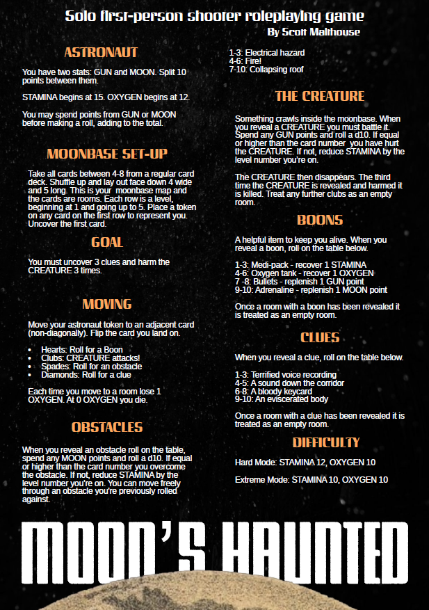 Moon's Haunted by Trollish Delver Games