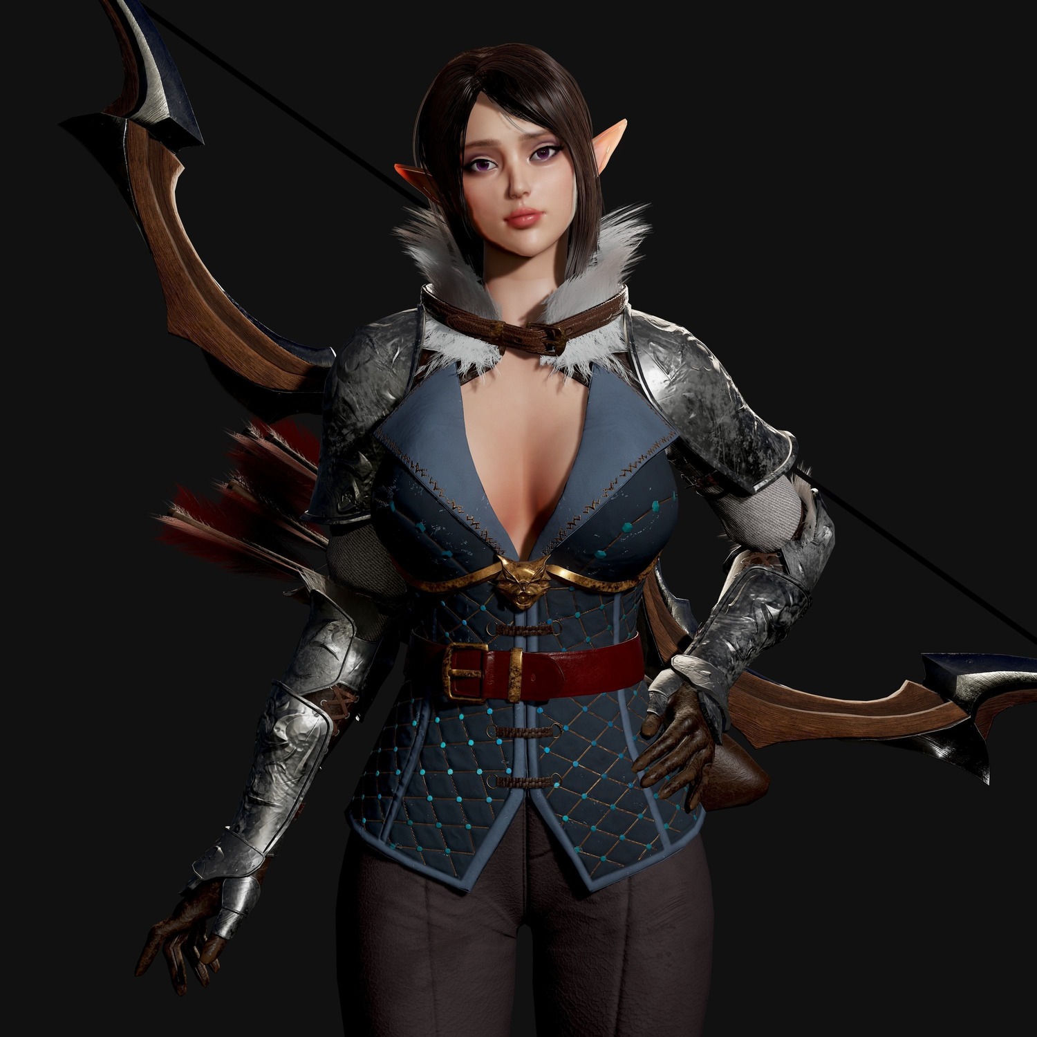 Ida Faber Girl 15 - Archer Girl by Lil Husky VR