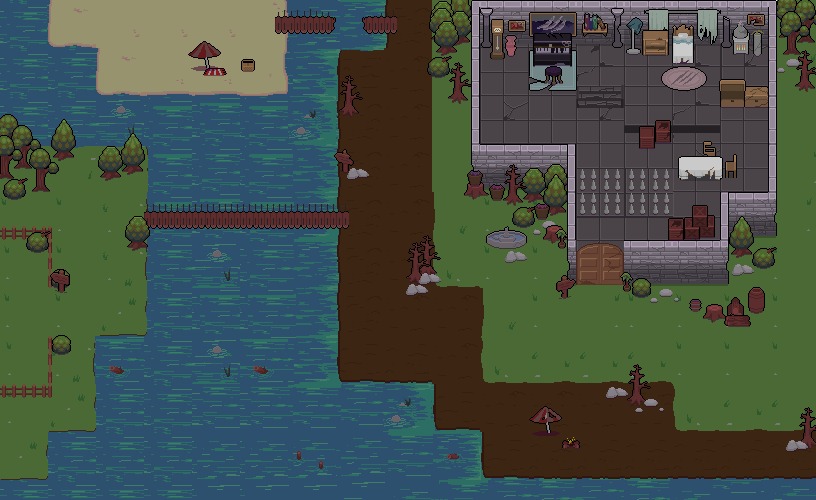 Dreadscapes - Horror Top Down Pixel Art Tileset by Magma Interactive