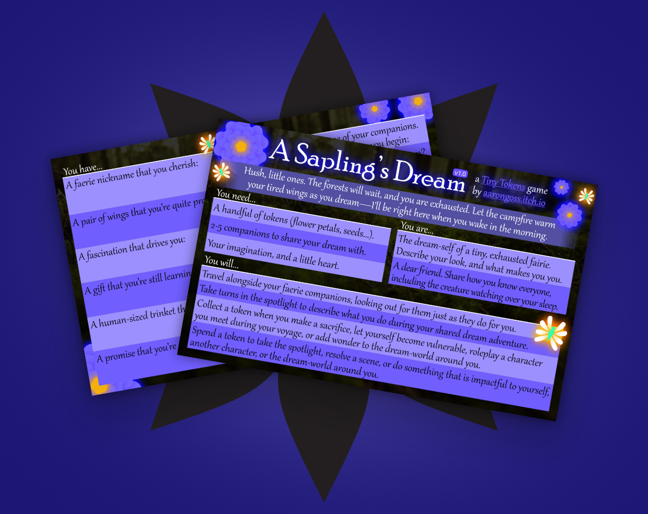 Updated Art & Proper Release! - A Sapling's Dream by Aaron Goss