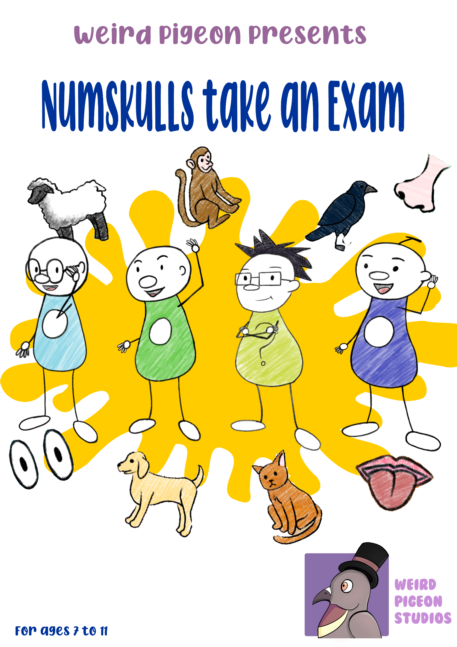 Weird Pigeon Studios - Numskulls take an exam by nina.vekic