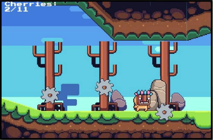 Cherry rush by Liliana, Lezciagaming for First GENERATION jam - itch.io