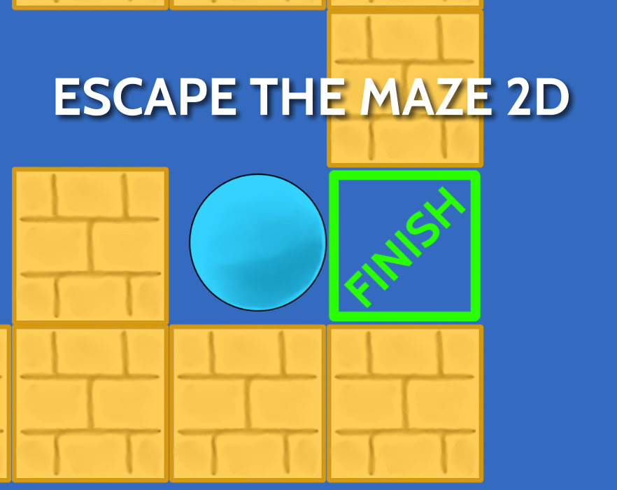 Escape The Maze 2D by kh.pastue