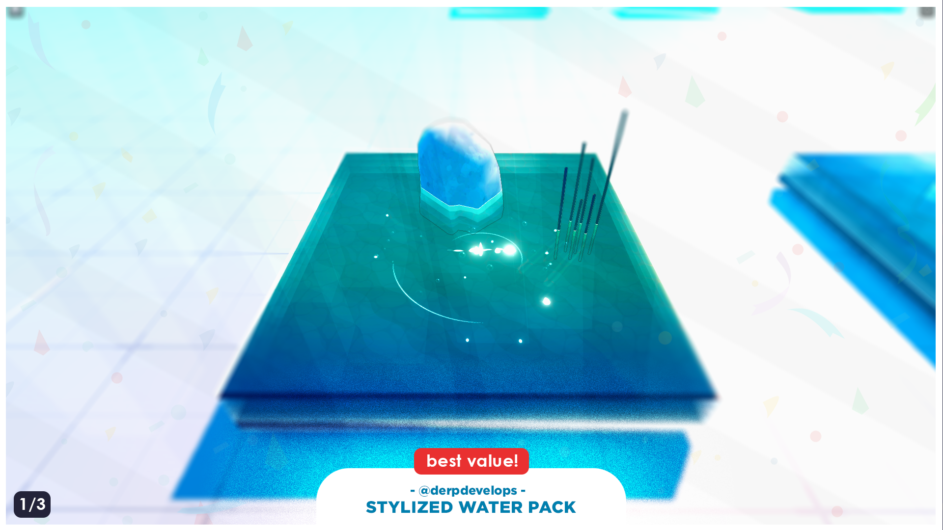 (SALE) Stylized Water Pack by Derp