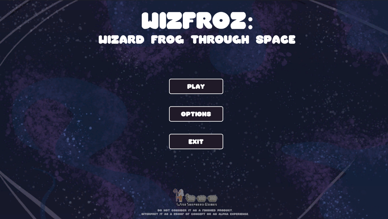 Wizfroz: wizard frog through space by wiseshepherd