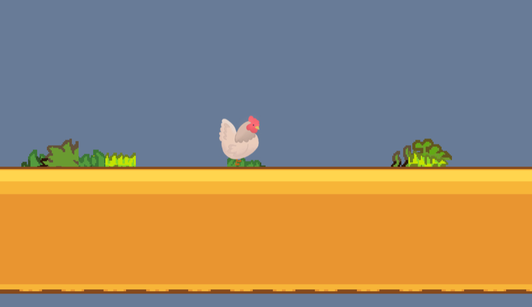 Chicken Terror by Deniz Kaymakci for Spring 2D Jam 2023 🌻 - itch.io