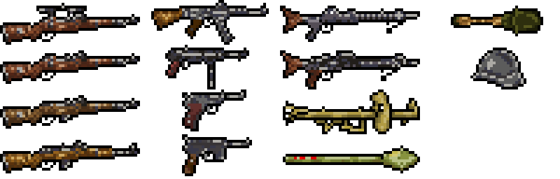 Pixel War 2 (German Gun Pack) by [StudioNamePending...]