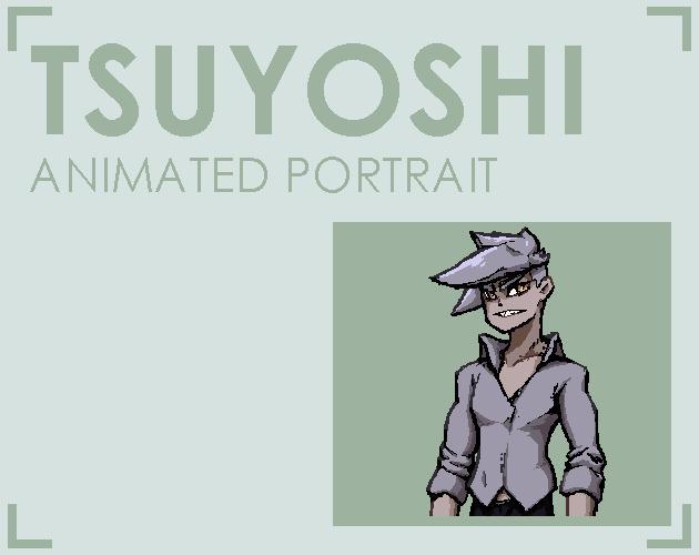 Tsuyoshi ( animated portraits ) by Toko