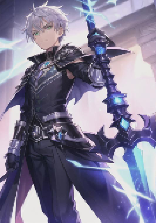 Black Guardian (Game asset) by Pixel-Dixel