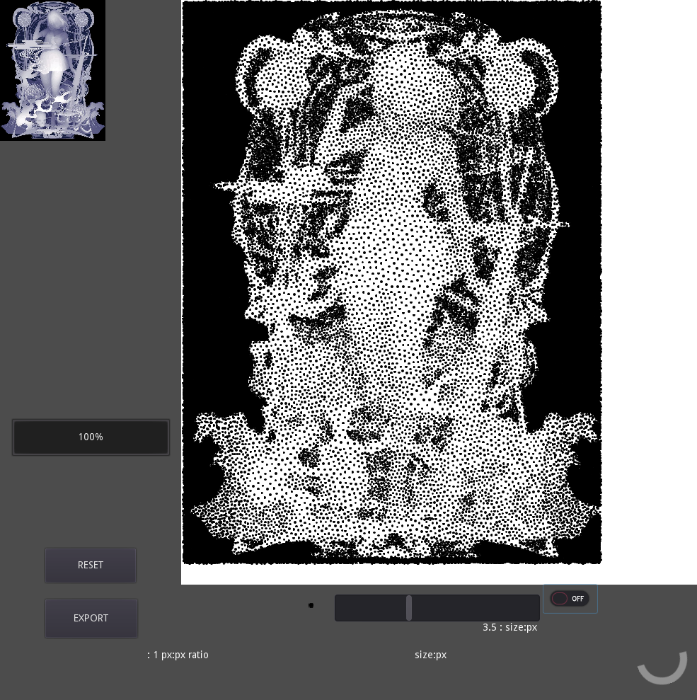 Pointillism Art Generator by mobilemojo