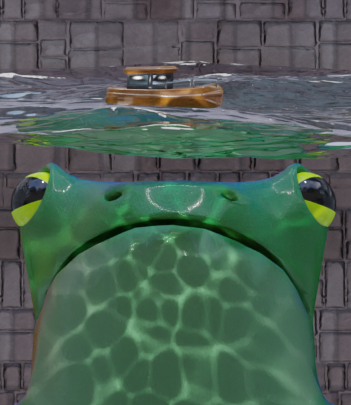 Frogzilla by frog gecko