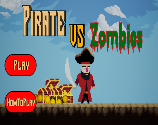 Pirate vs Zombies by S1len7