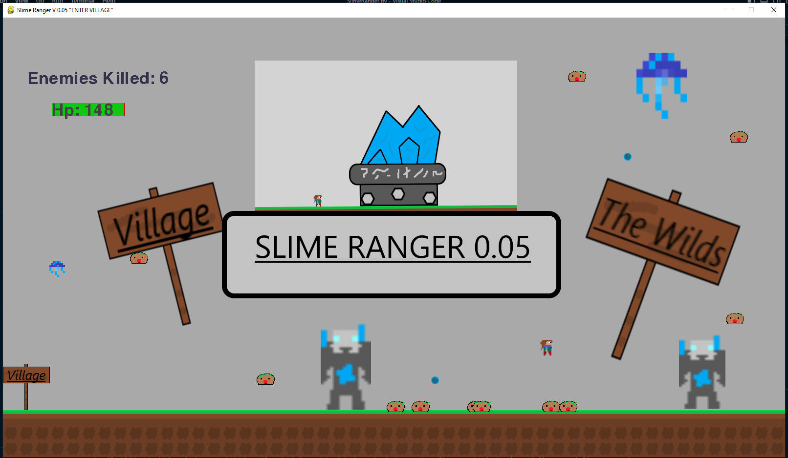 Slime Ranger Version 0.06 "Dialog & Combat" by TreddoIstandski