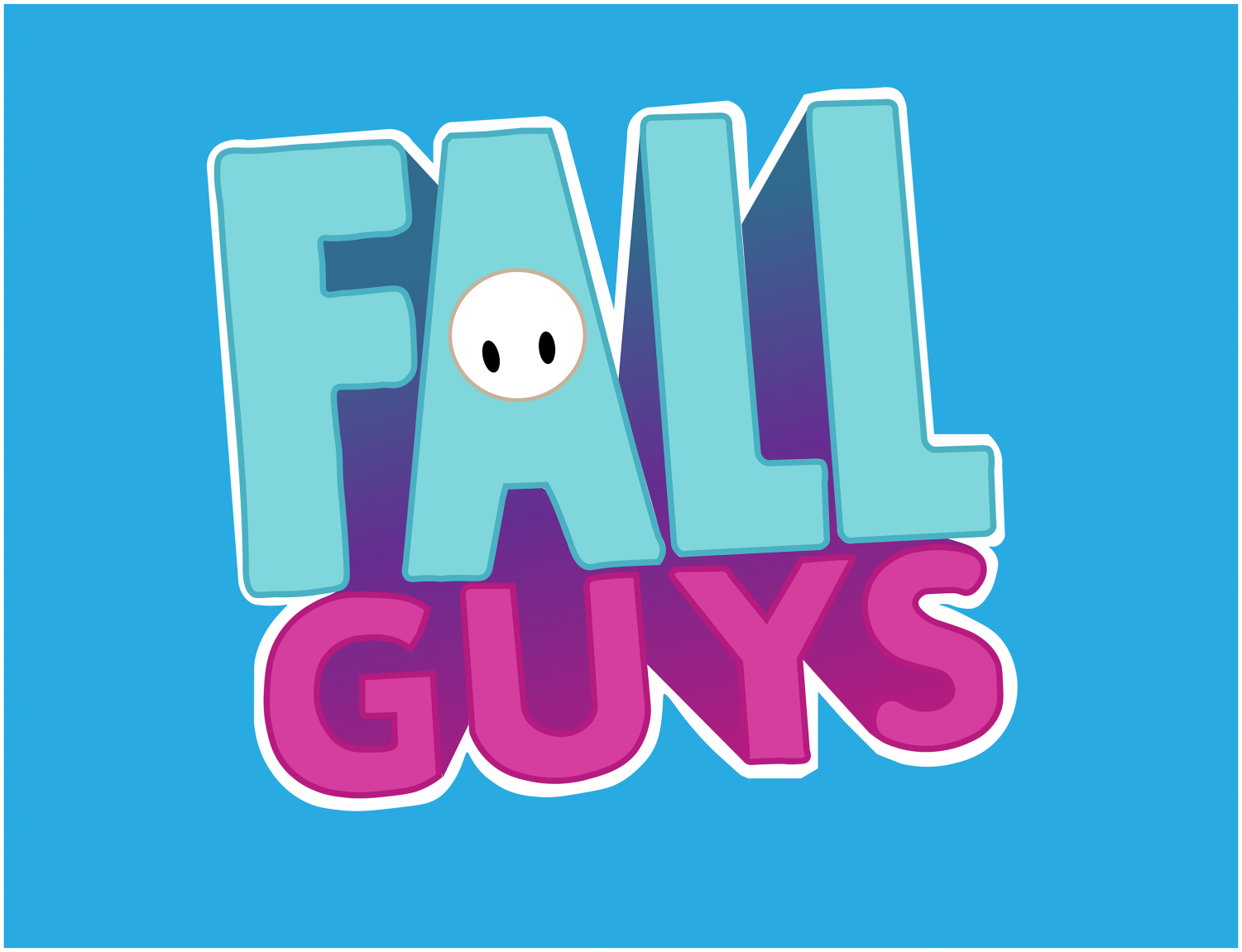 Fall guys floating falls map by BBBoom237 for MindJam Spring 2023 ...