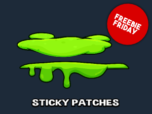 Sticky patches by Robert Brooks - gamedeveloperstudio.com
