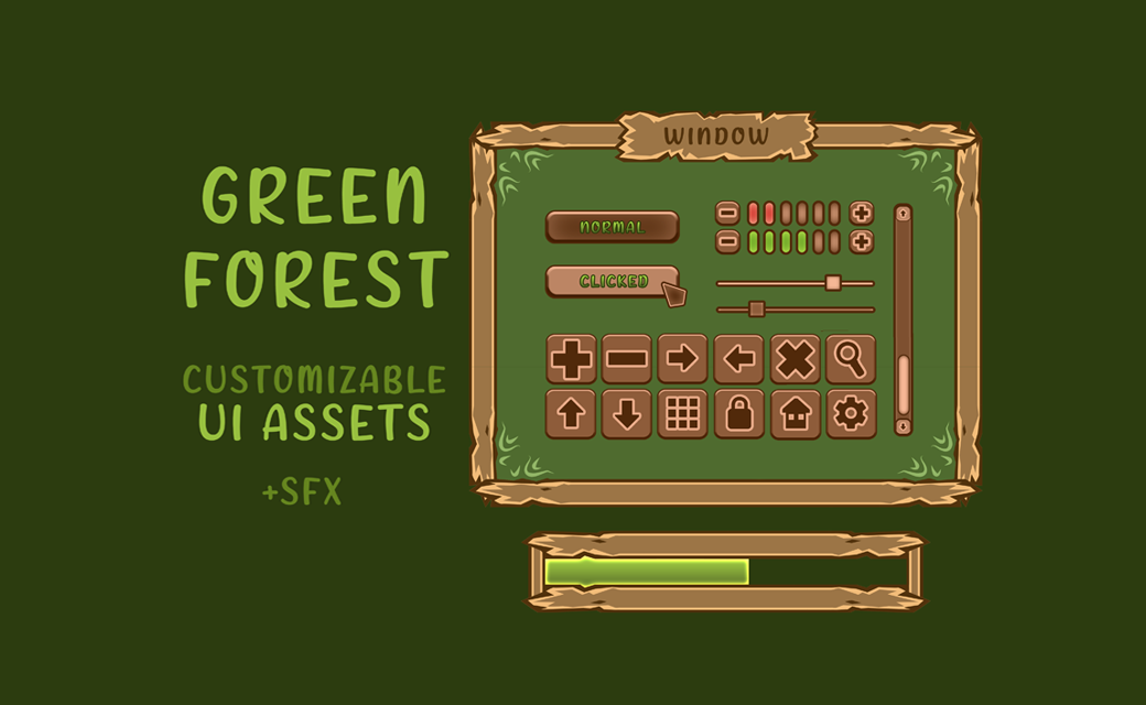 FOREST UI ASSETS by urulla2085