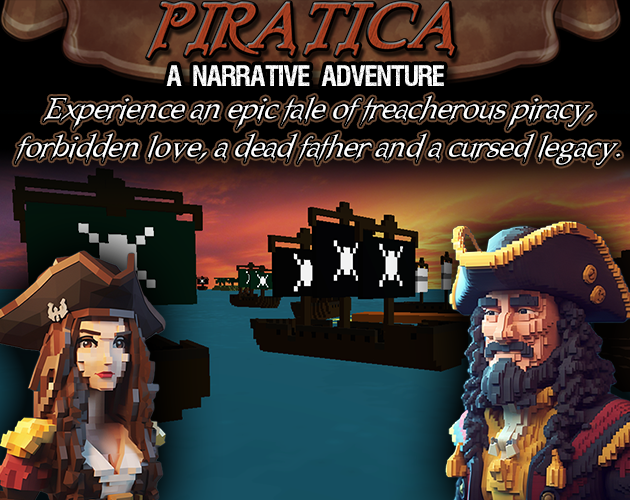 Piratica - A Narrative Adventure by MalanaDigital for GDevelop 3D Jam ...