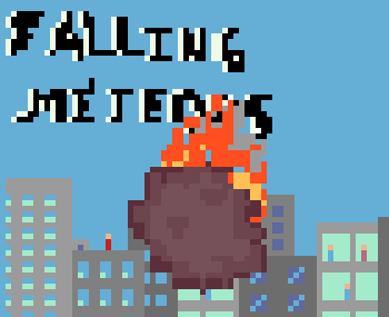 Falling Meteors by nitsuga for Trijam #221: The 3 hour game jam - itch.io