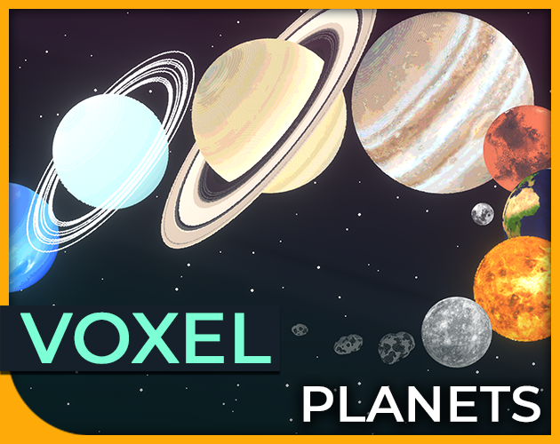 Voxel - Planets by StarvingFoxStudio