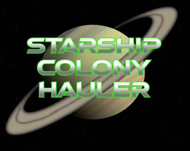 Starship Colony Hauler by Soul Grinder for GDevelop 3D Jam - itch.io