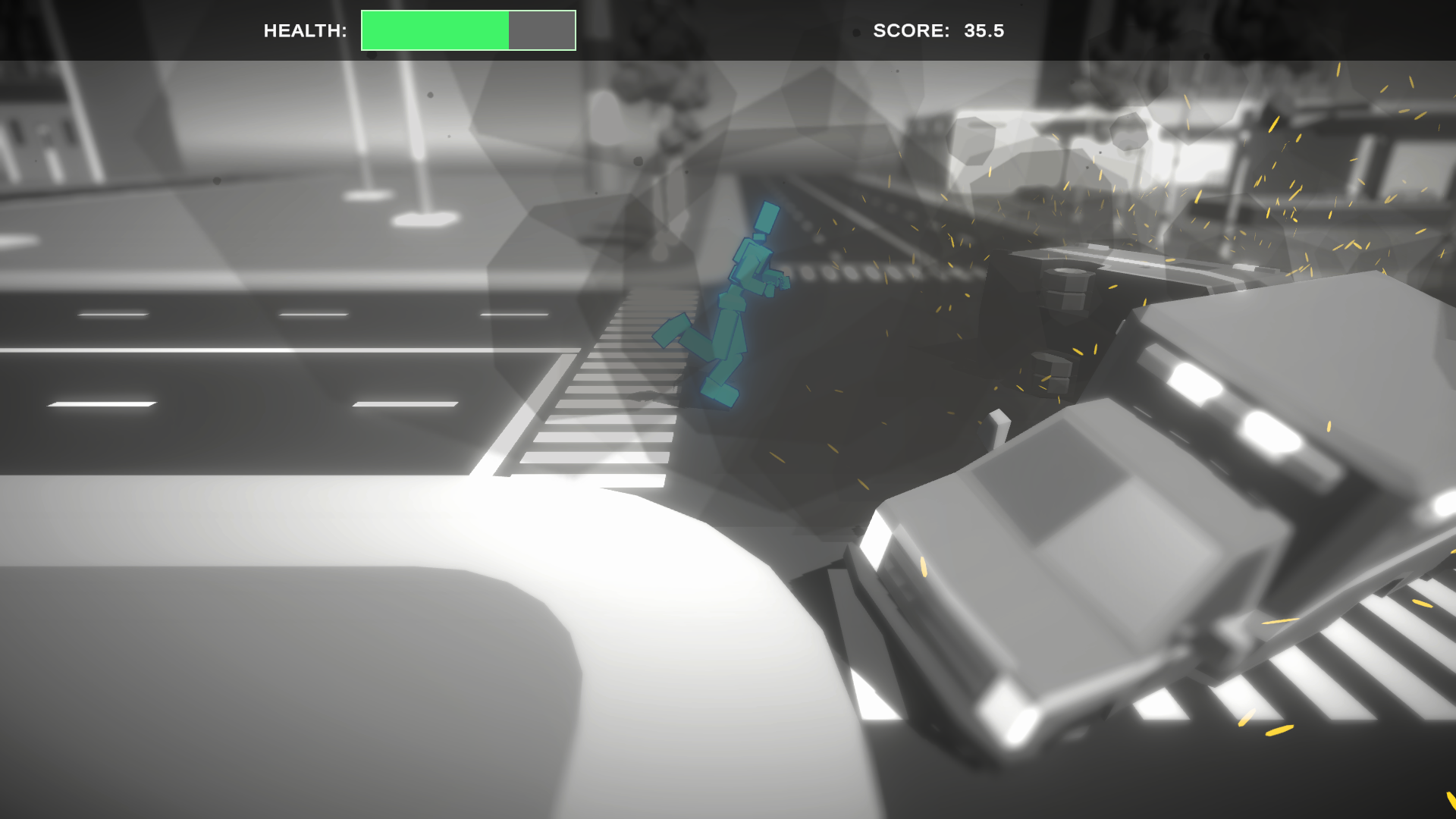 The Collapse by z-fighting