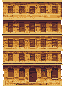 pixel building by DougVeira