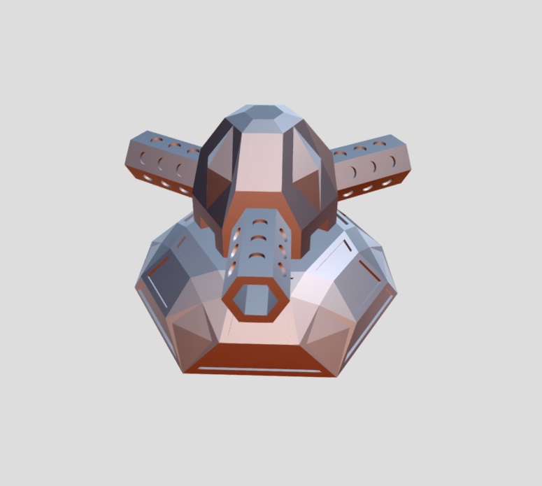 TRI-GUN TURRET SET X 5 (reuploaded) by Trockk