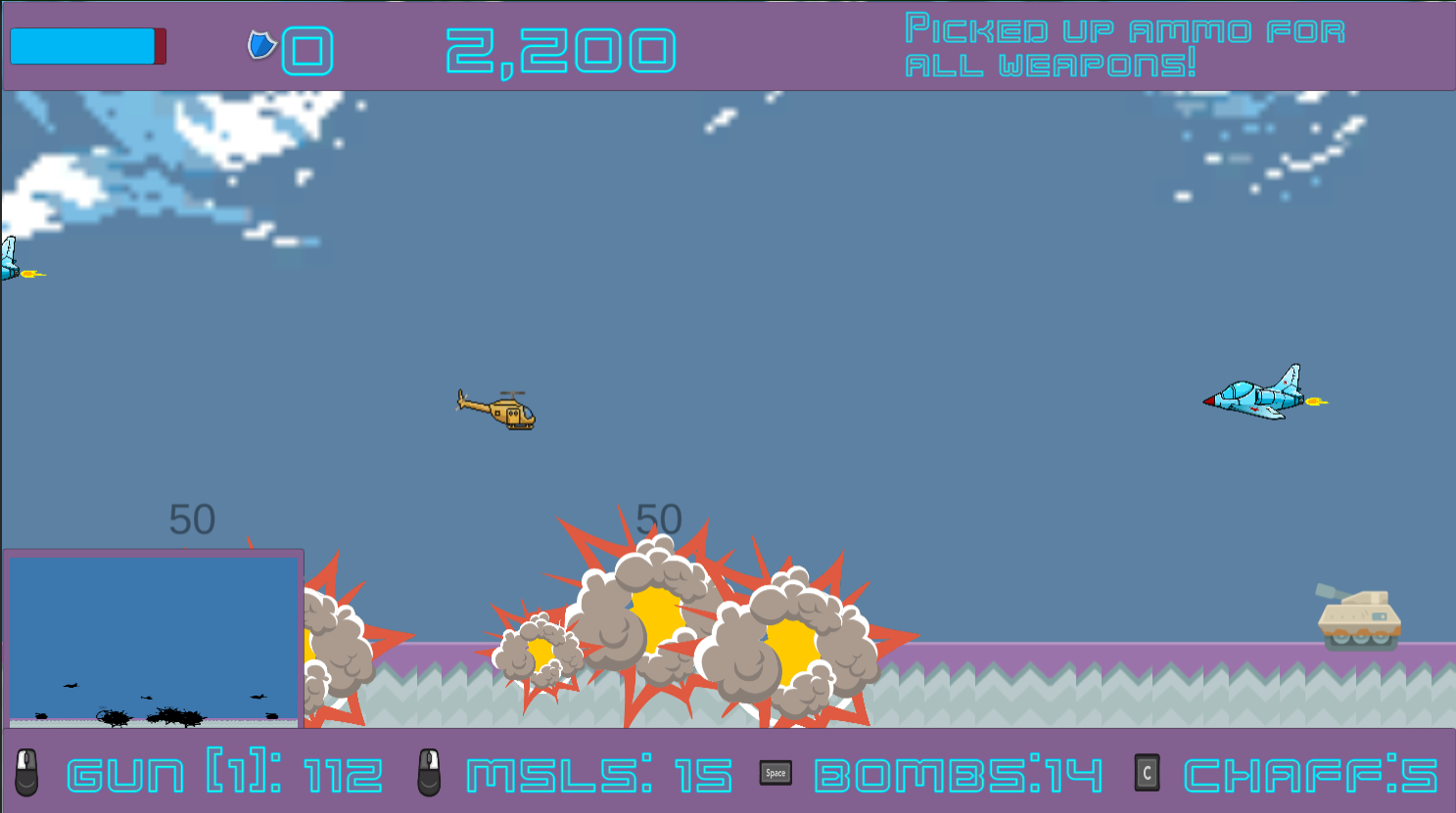 Heli Attack 2D by BuildOrderWin