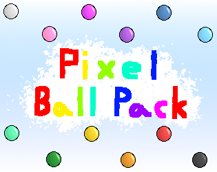 Free Pixel Art Ball Pack by Pixelfyed